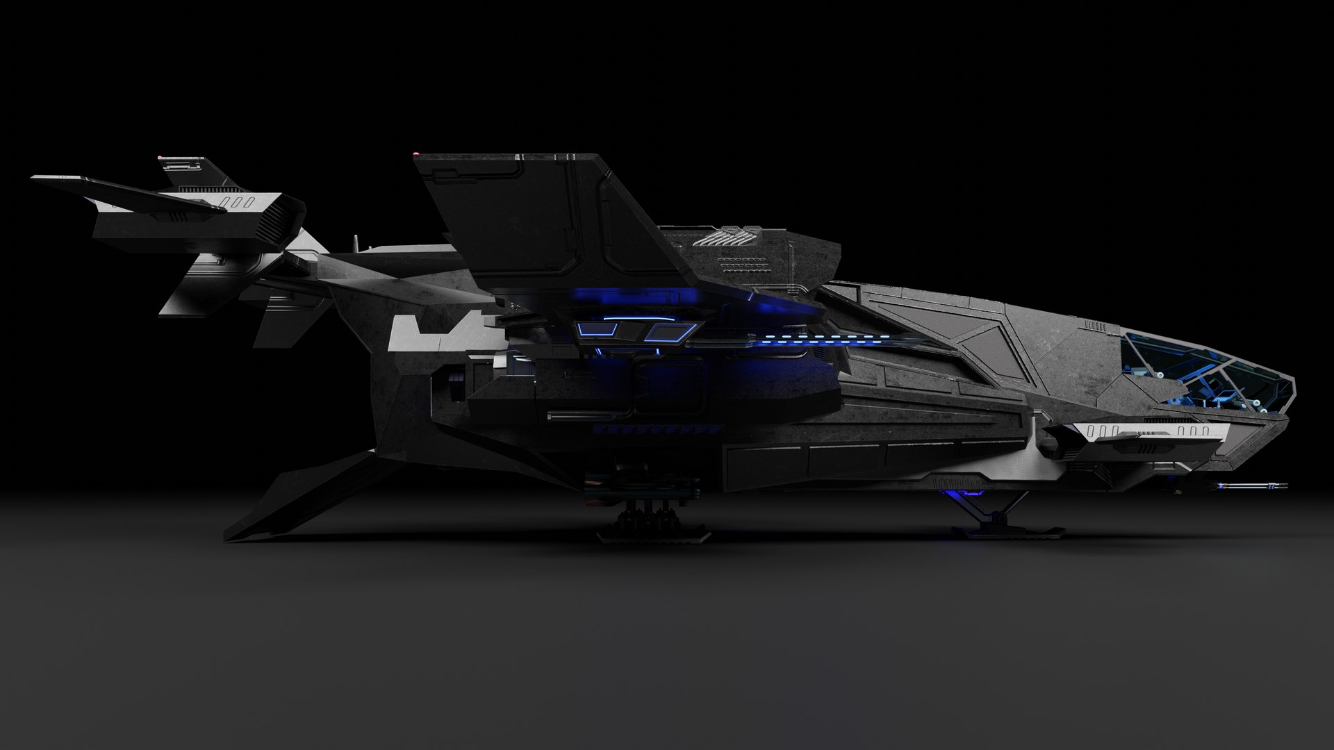 Dropship 3D Model - TurboSquid 1948059