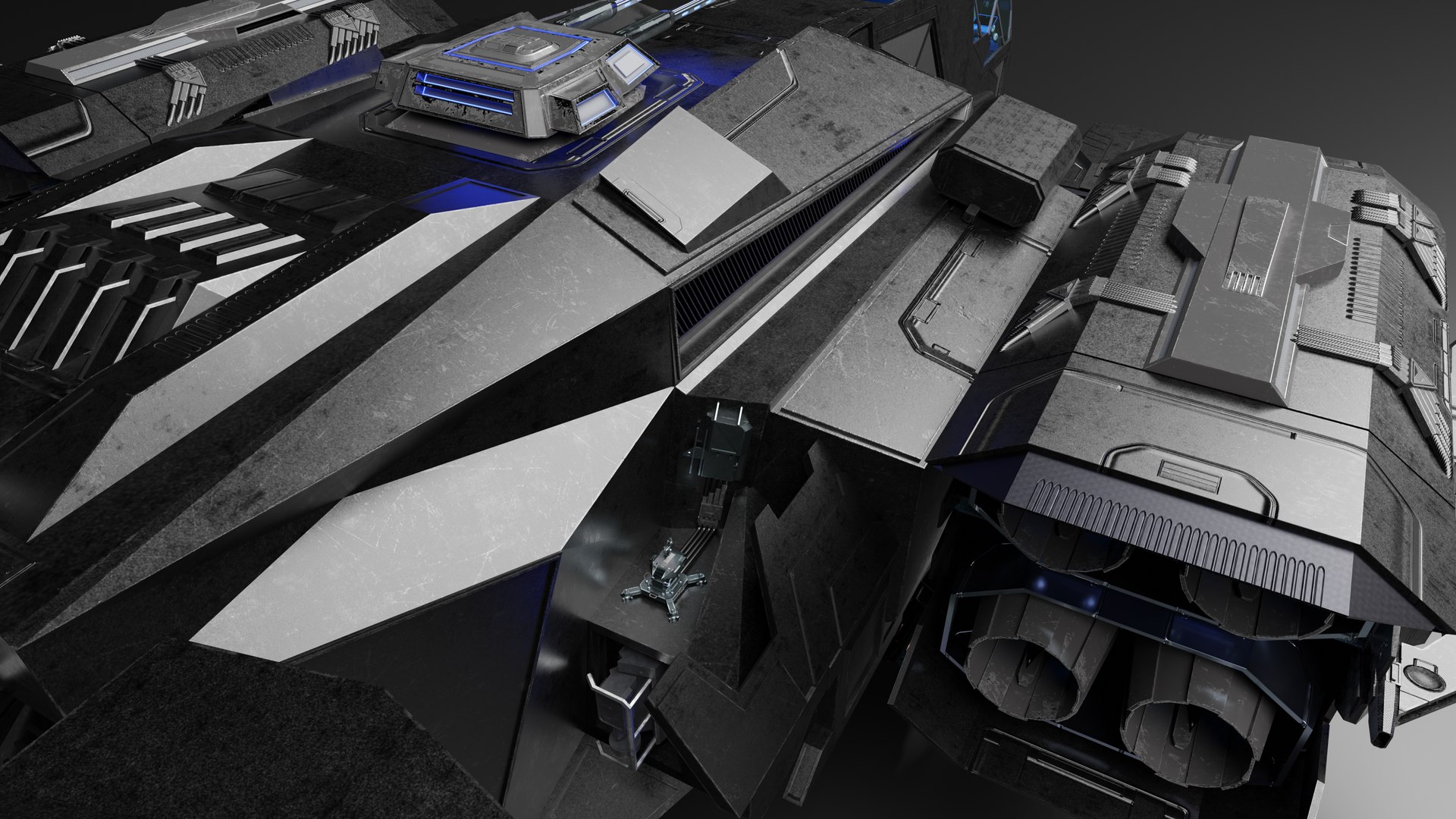 Dropship 3D Model - TurboSquid 1948059