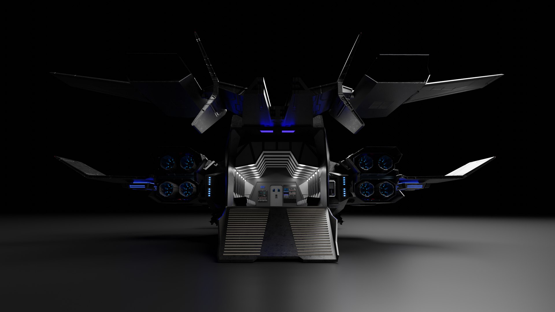 Dropship 3D Model - TurboSquid 1948059