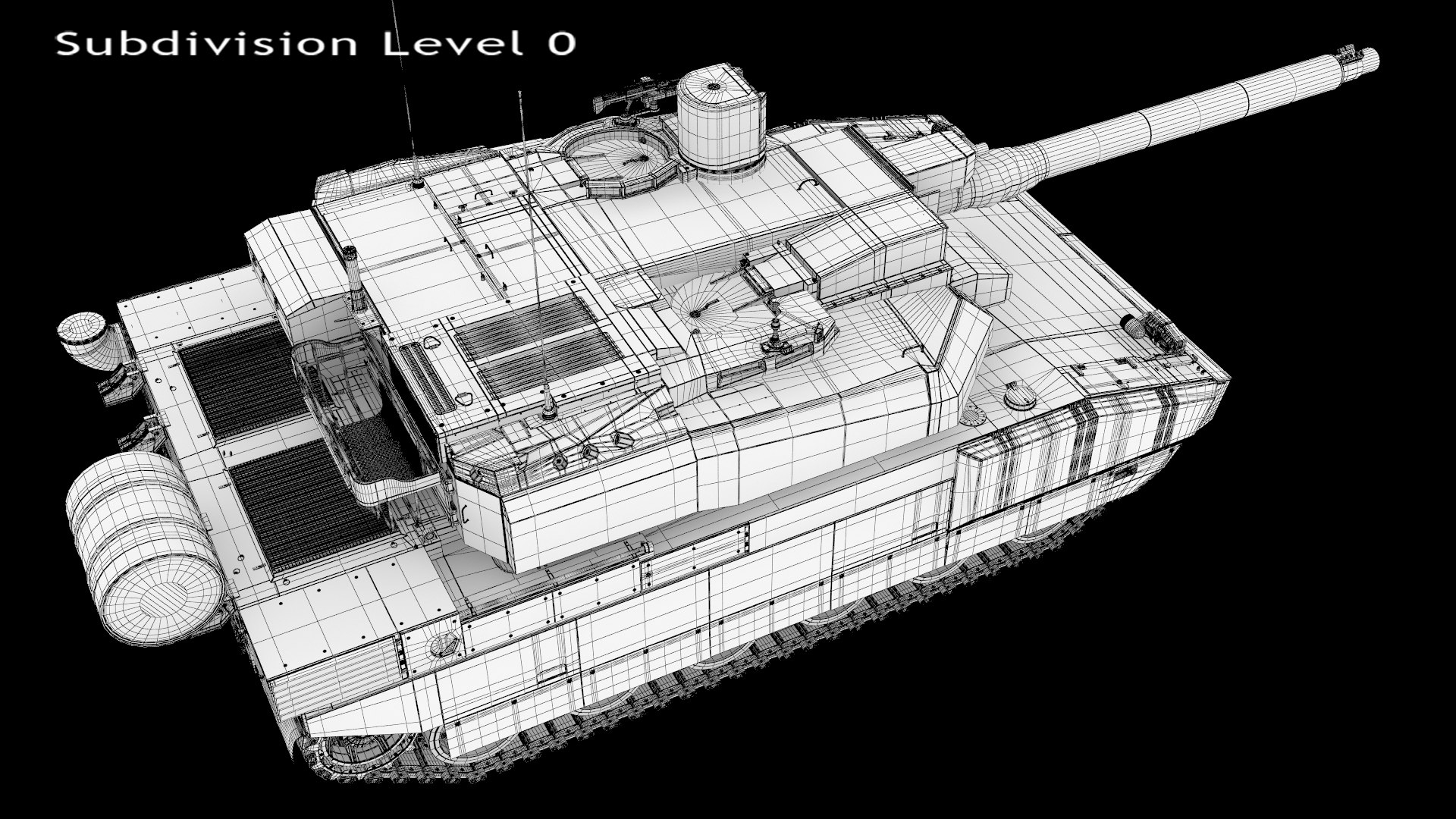 Leclerc French Main Battle Tank 3D Model - TurboSquid 1511338
