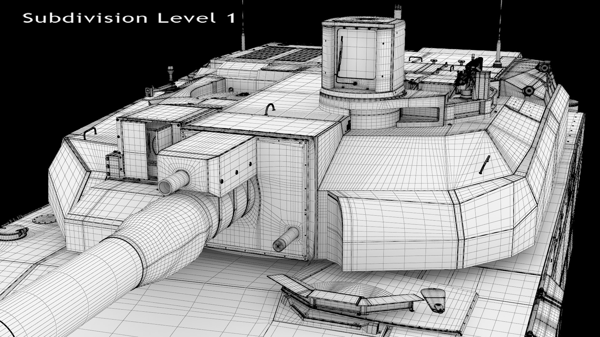 Leclerc French Main Battle Tank 3D Model - TurboSquid 1511338