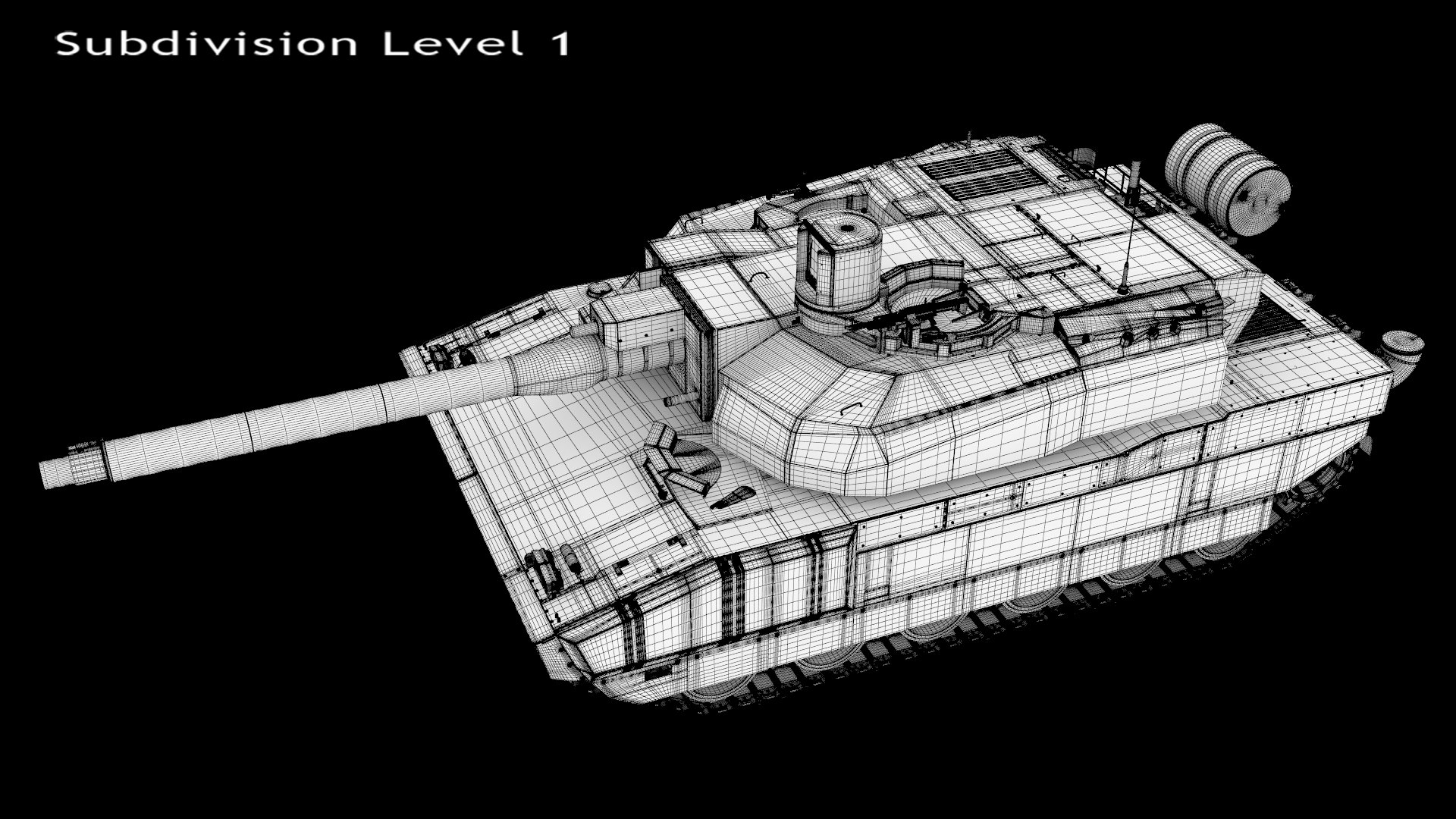 Leclerc French Main Battle Tank 3D Model - TurboSquid 1511338