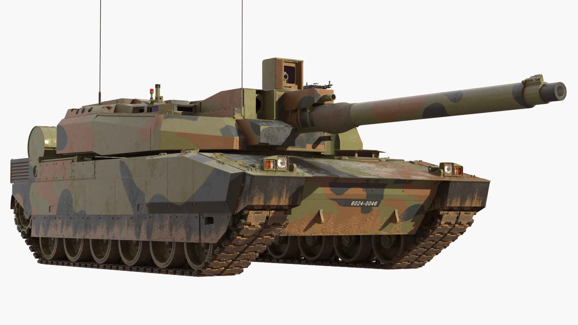Leclerc french main battle tank 3D model - TurboSquid 1511338