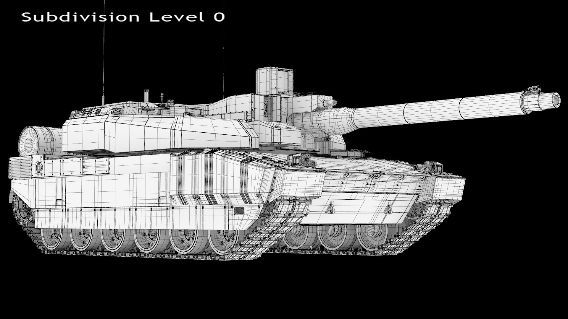 Leclerc French Main Battle Tank 3D Model - TurboSquid 1511338