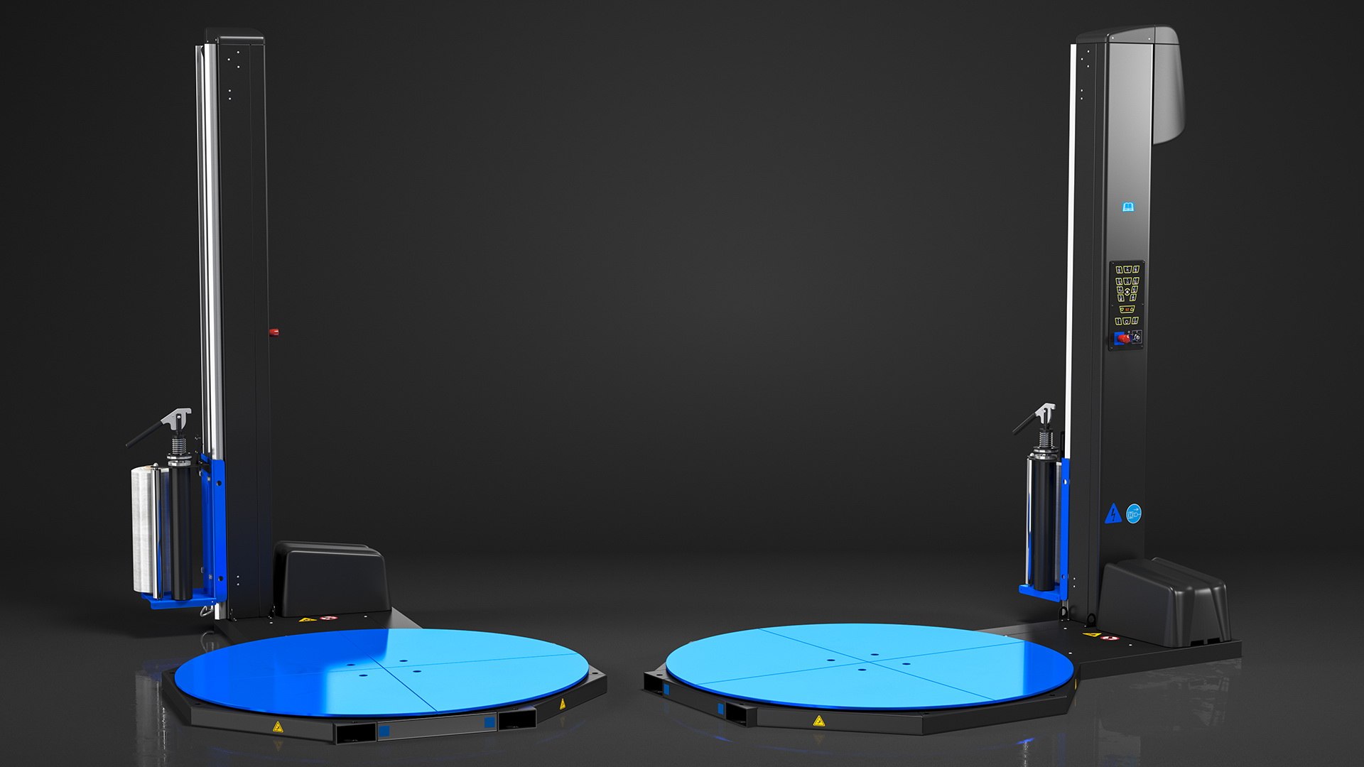 3D Pallet Turntable Wrapping Machine - TurboSquid 1659512