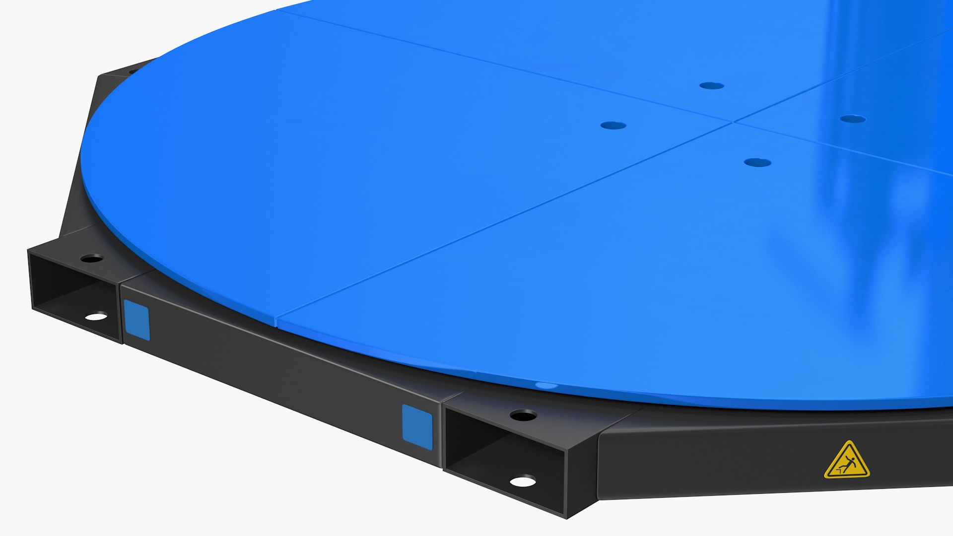 3D pallet turntable wrapping machine - TurboSquid 1659512