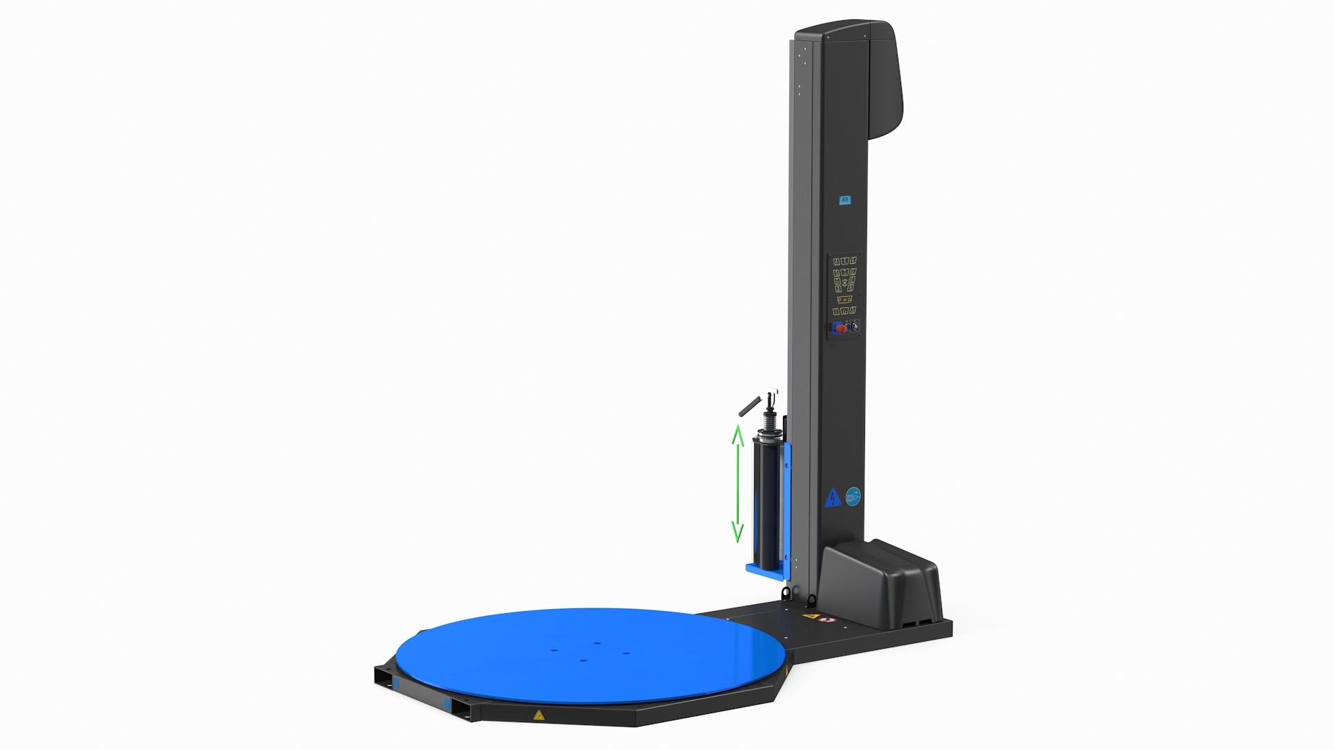 3D Pallet Turntable Wrapping Machine - TurboSquid 1659512