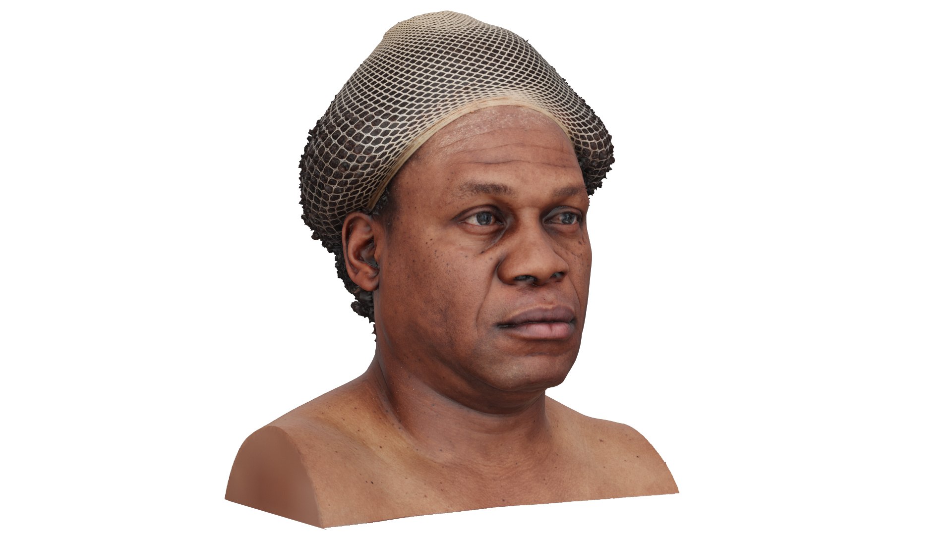 Raw Head Scan Anderius Mosley Model - TurboSquid 1934879