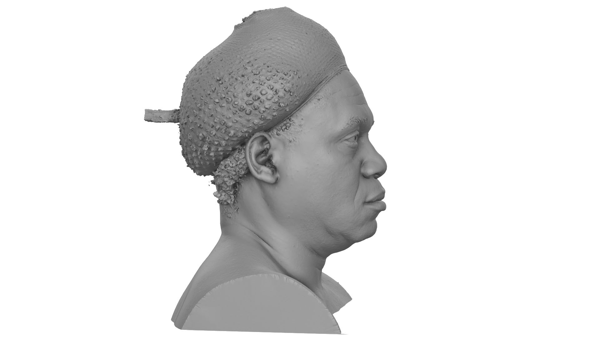 Raw Head Scan Anderius Mosley Model - TurboSquid 1934879