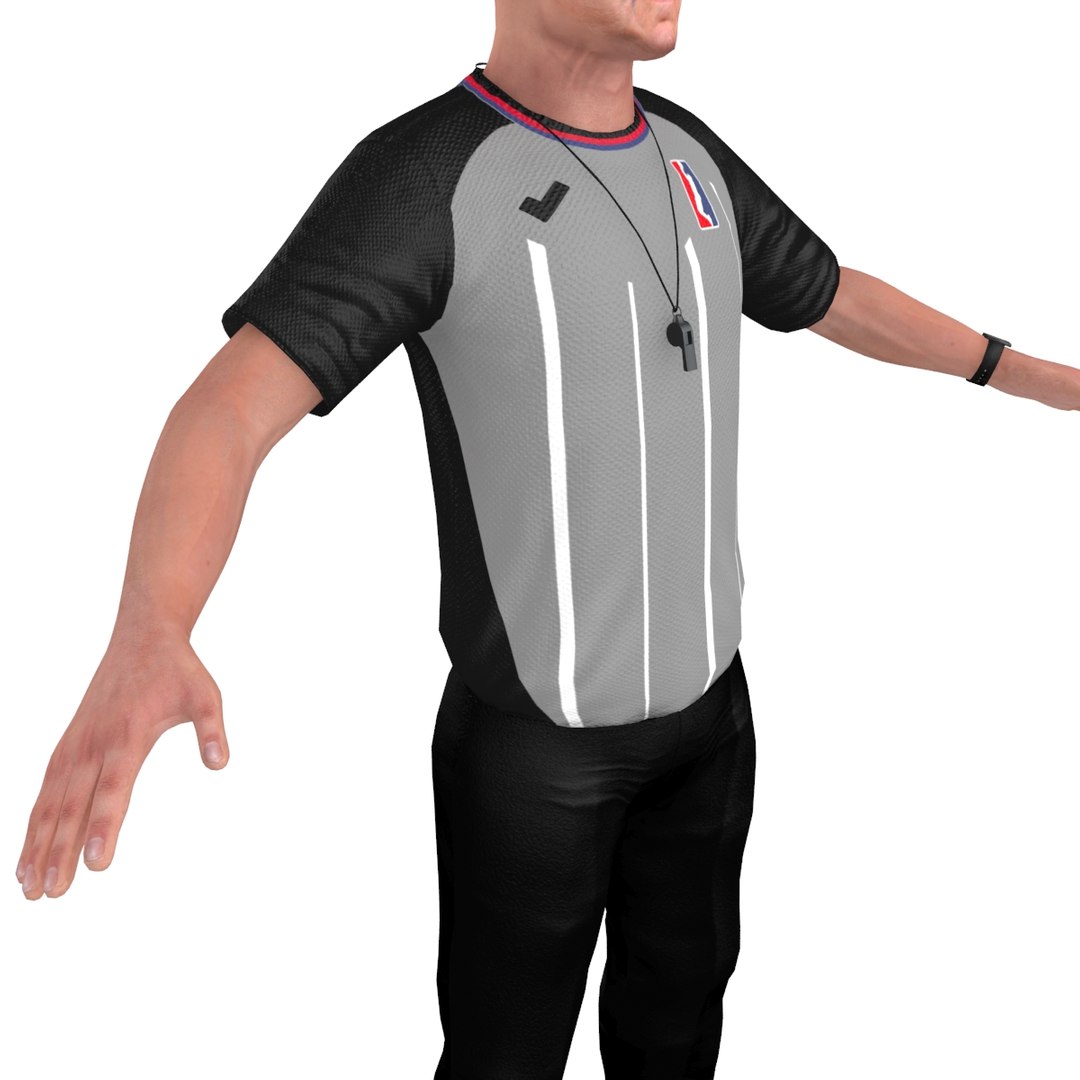 3D Basketball Referee 2 Model - TurboSquid 1314313