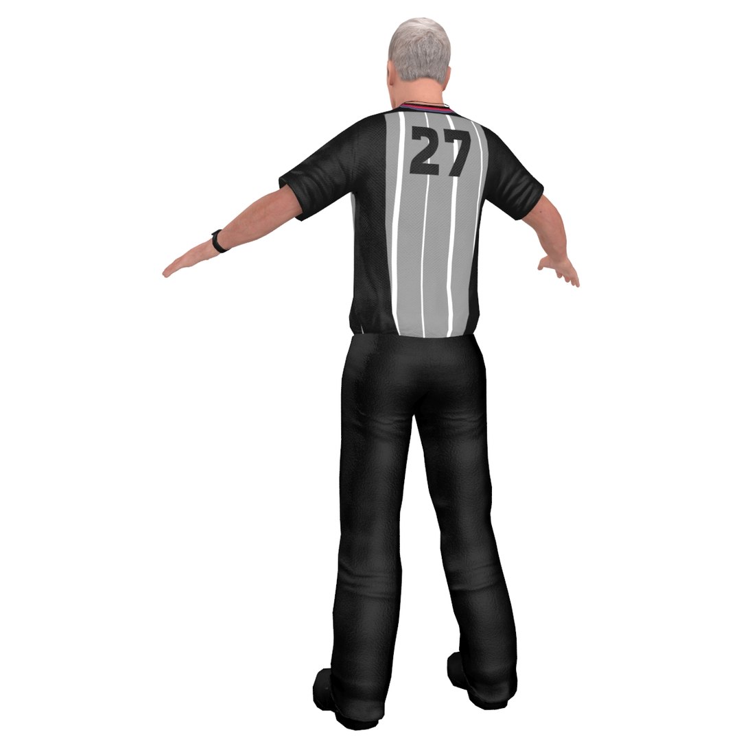 3D Basketball Referee 2 Model - TurboSquid 1314313