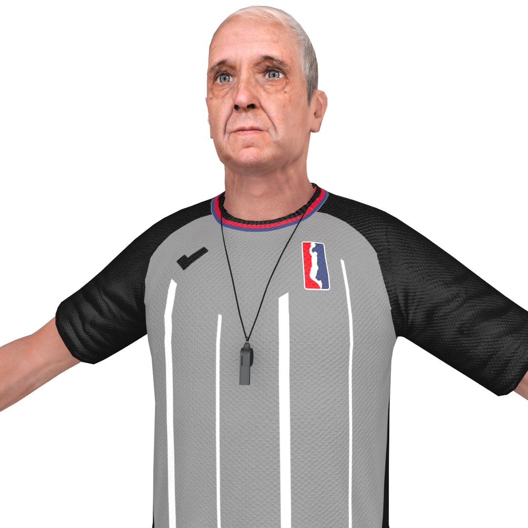 3D Basketball Referee 2 Model - TurboSquid 1314313