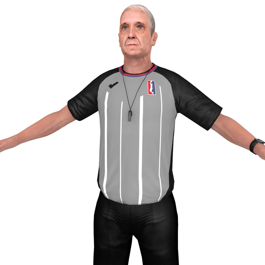 3D Basketball Referee 2 Model - TurboSquid 1314313