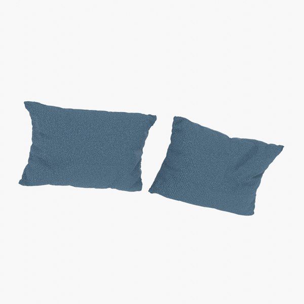 modelo 3d Paquete de 2 almohadas - TurboSquid 2054954
