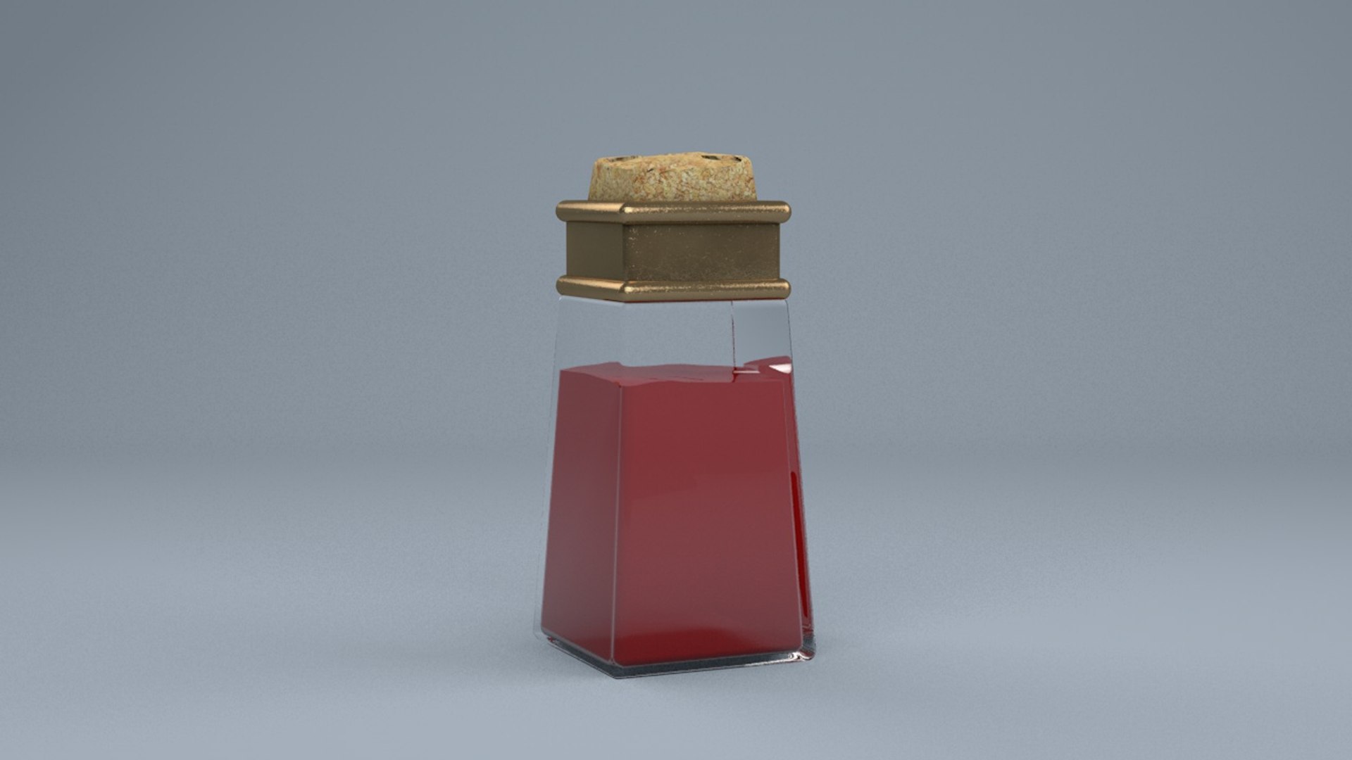 Healing Potion Minor 3d Model