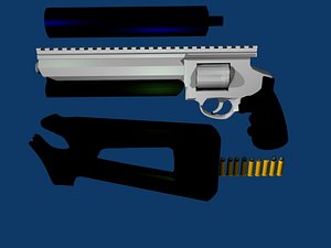 Revolver 3D Models for Download | TurboSquid