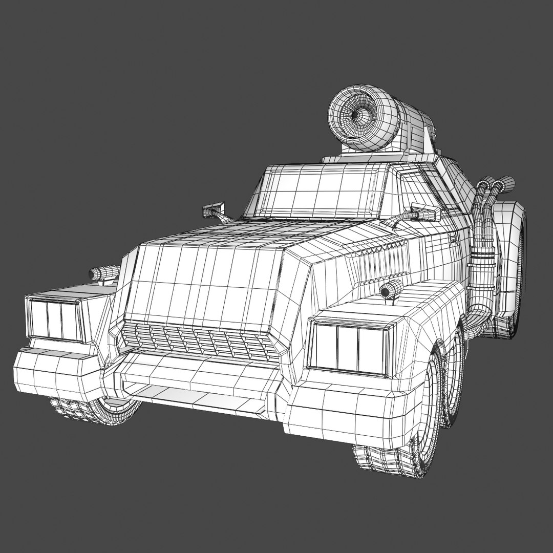 3dsmax sci-fi jet drive jd-1