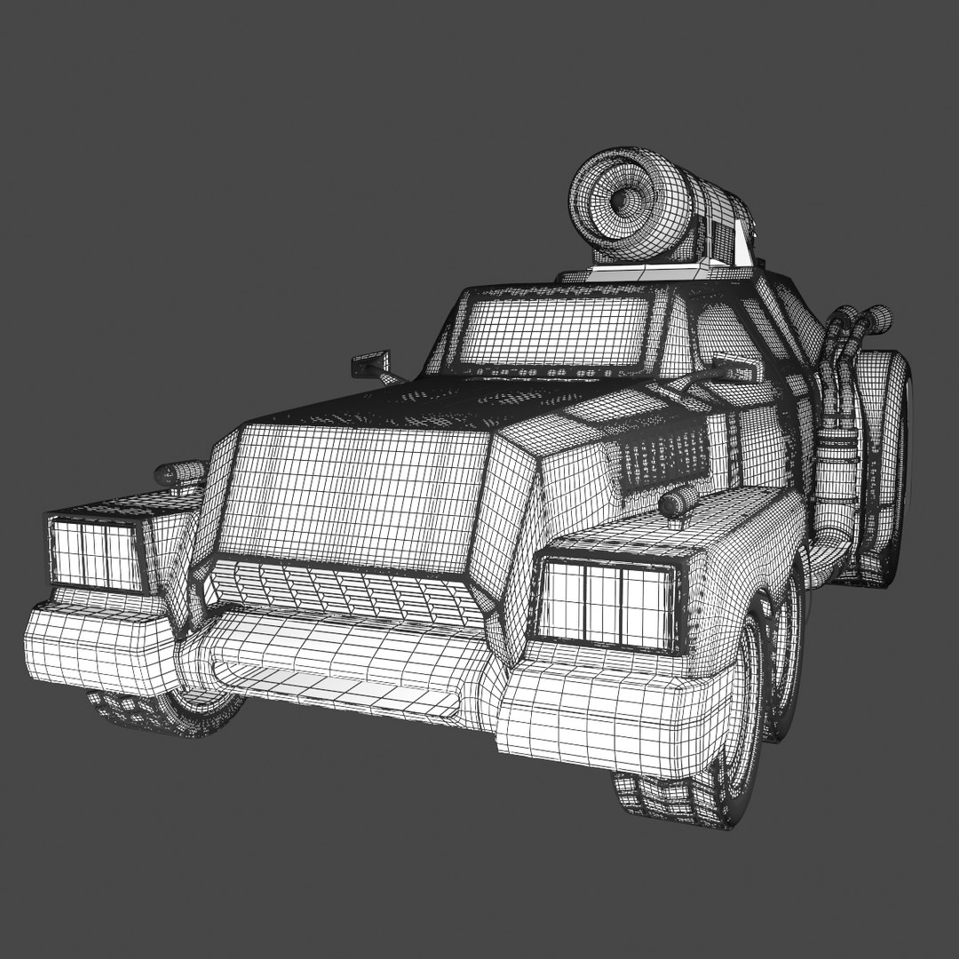 3dsmax sci-fi jet drive jd-1