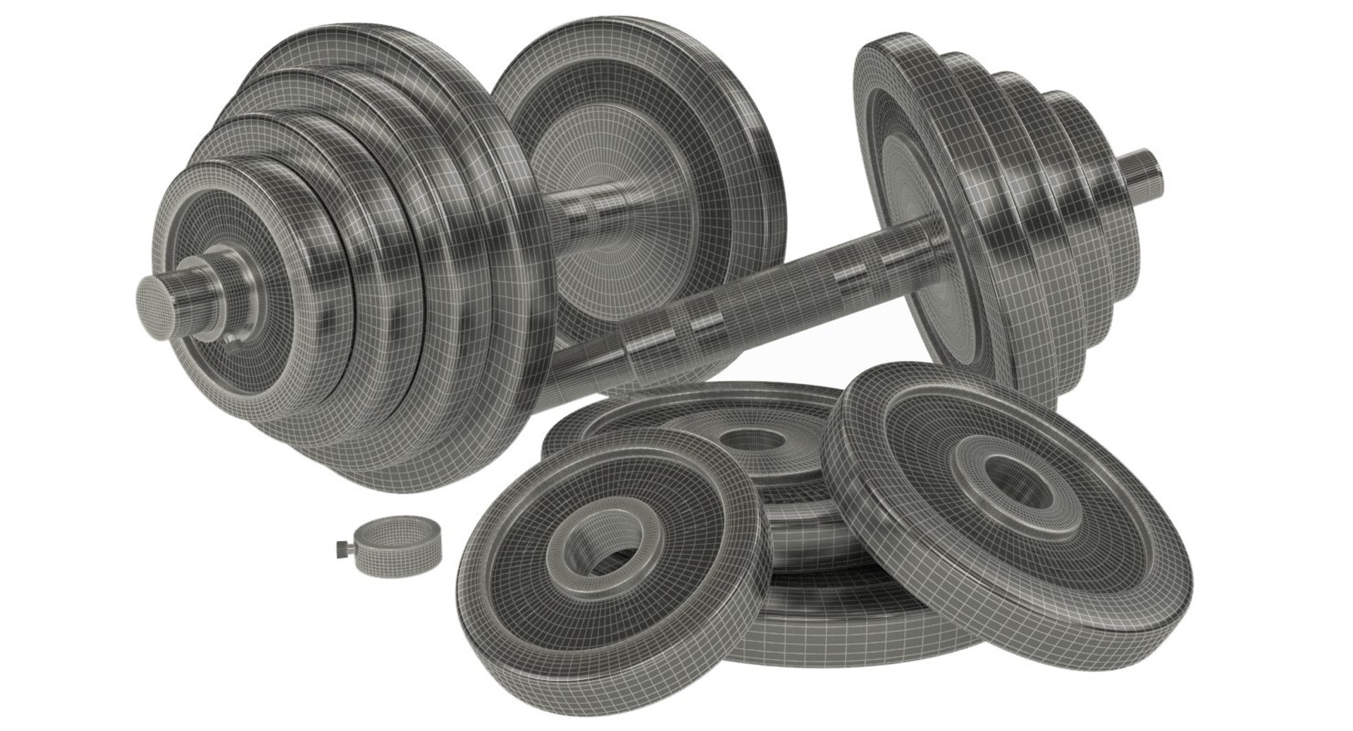 Dumbbell 3d Model
