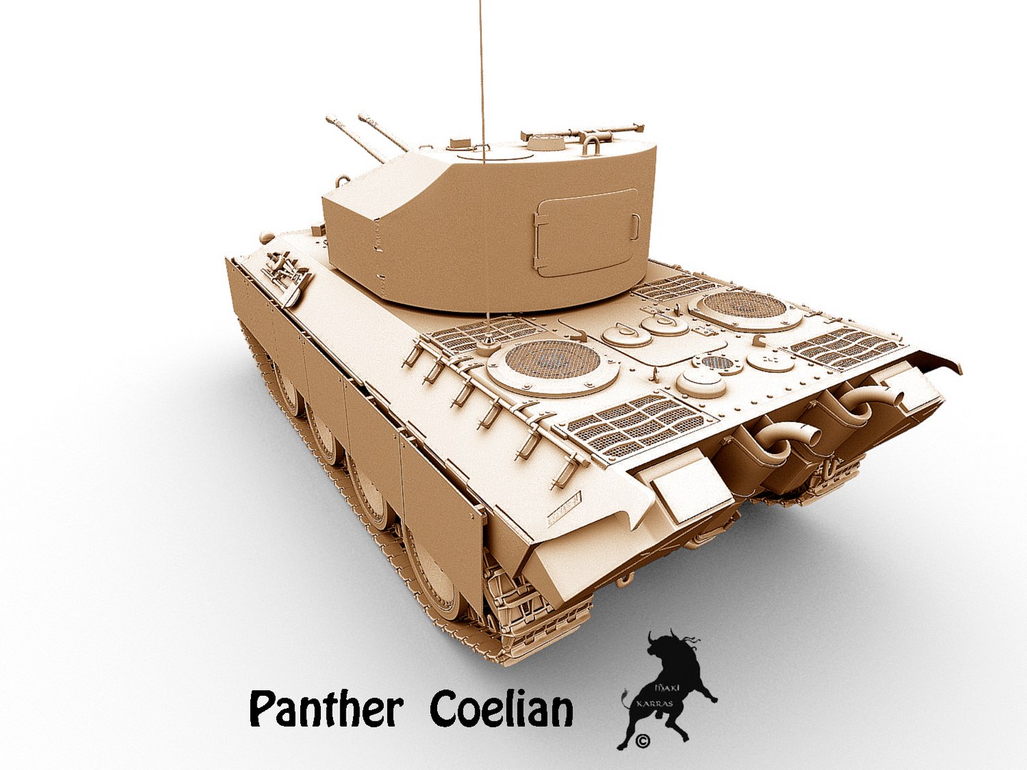 3d flakpanzer coelian german flak
