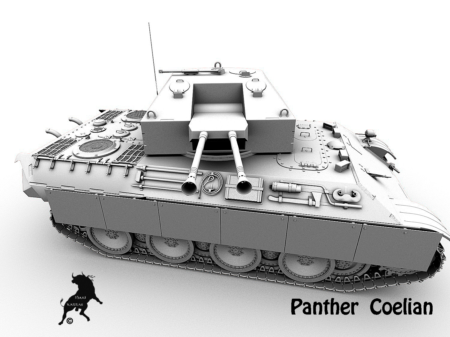 3d flakpanzer coelian german flak