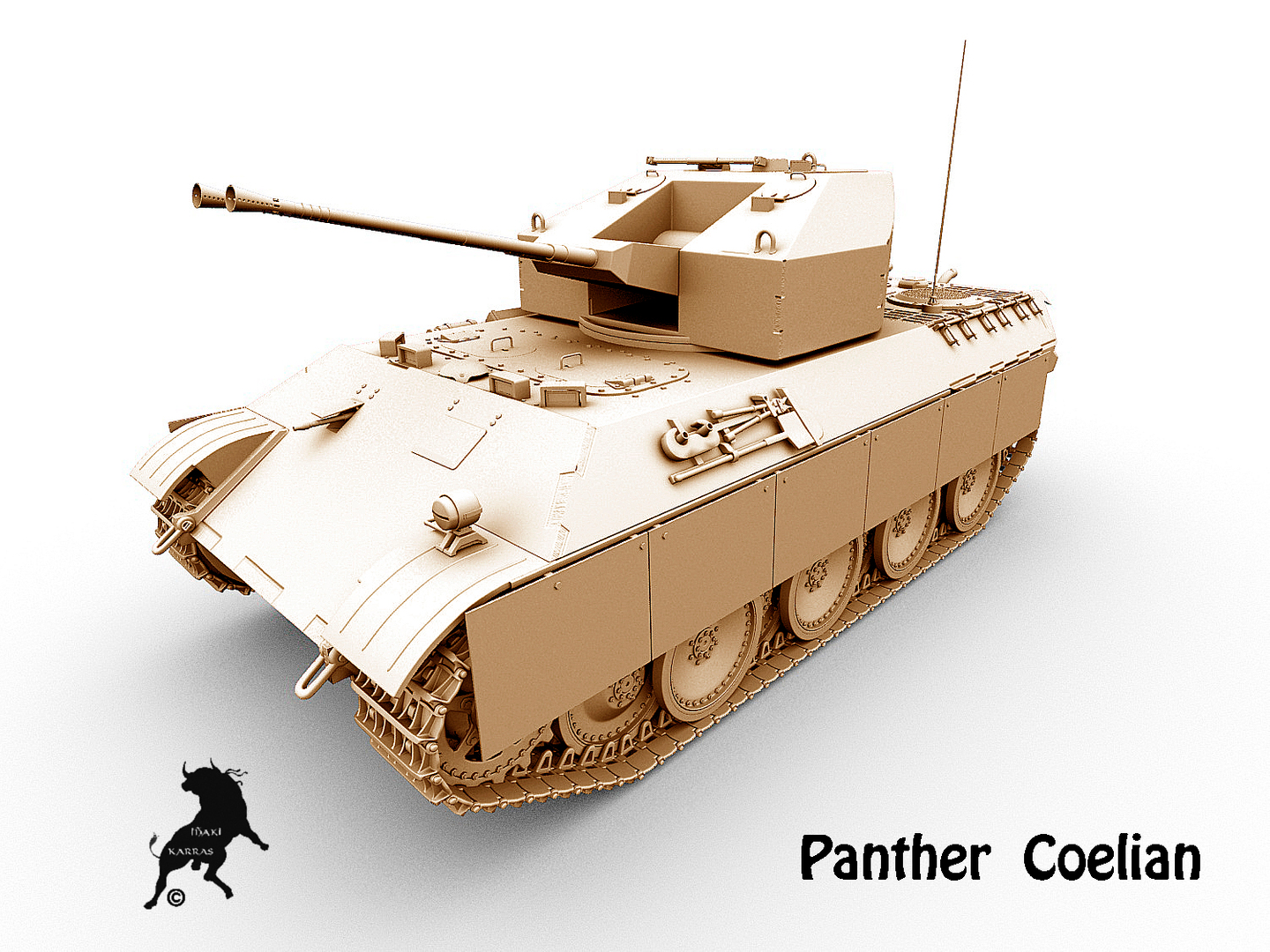 3d flakpanzer coelian german flak