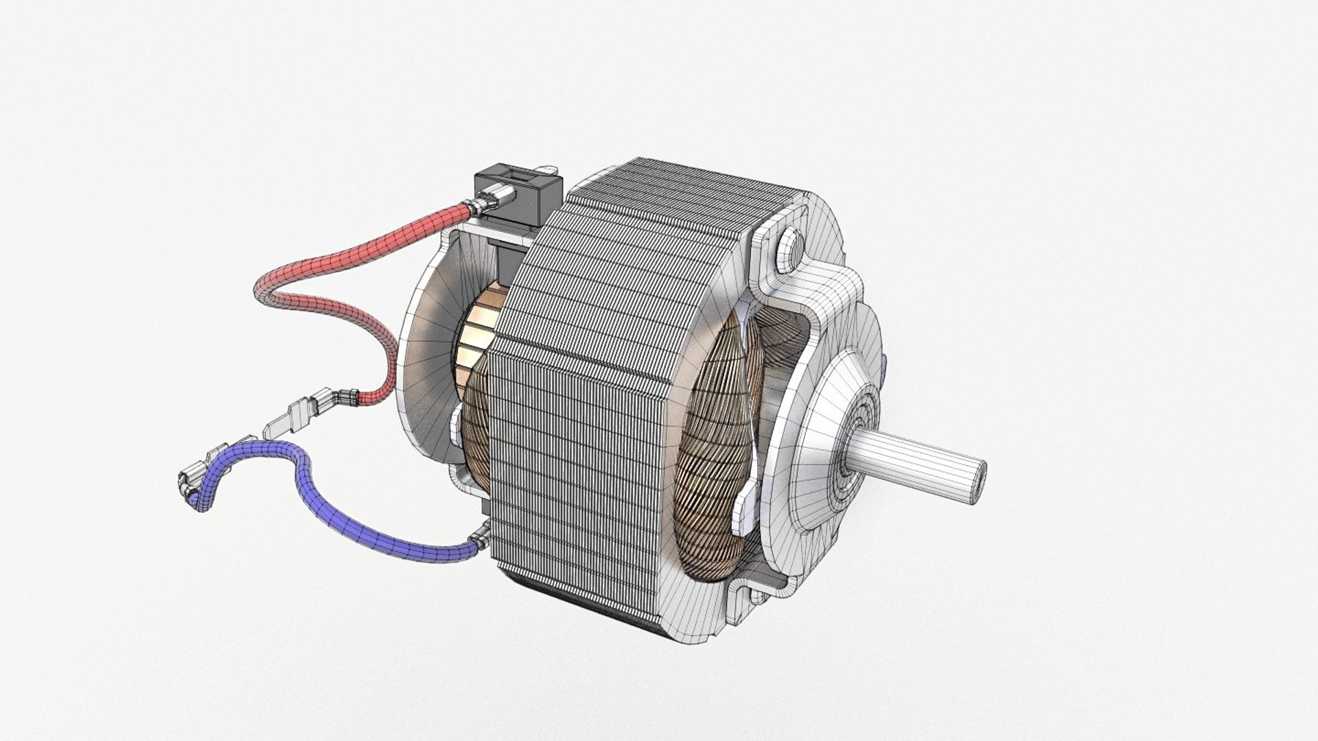 3D model electric motor - TurboSquid 1527417