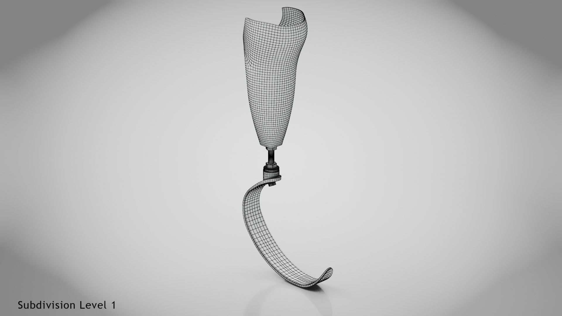 Below Knee Prosthetics 3 3D - TurboSquid 2133393