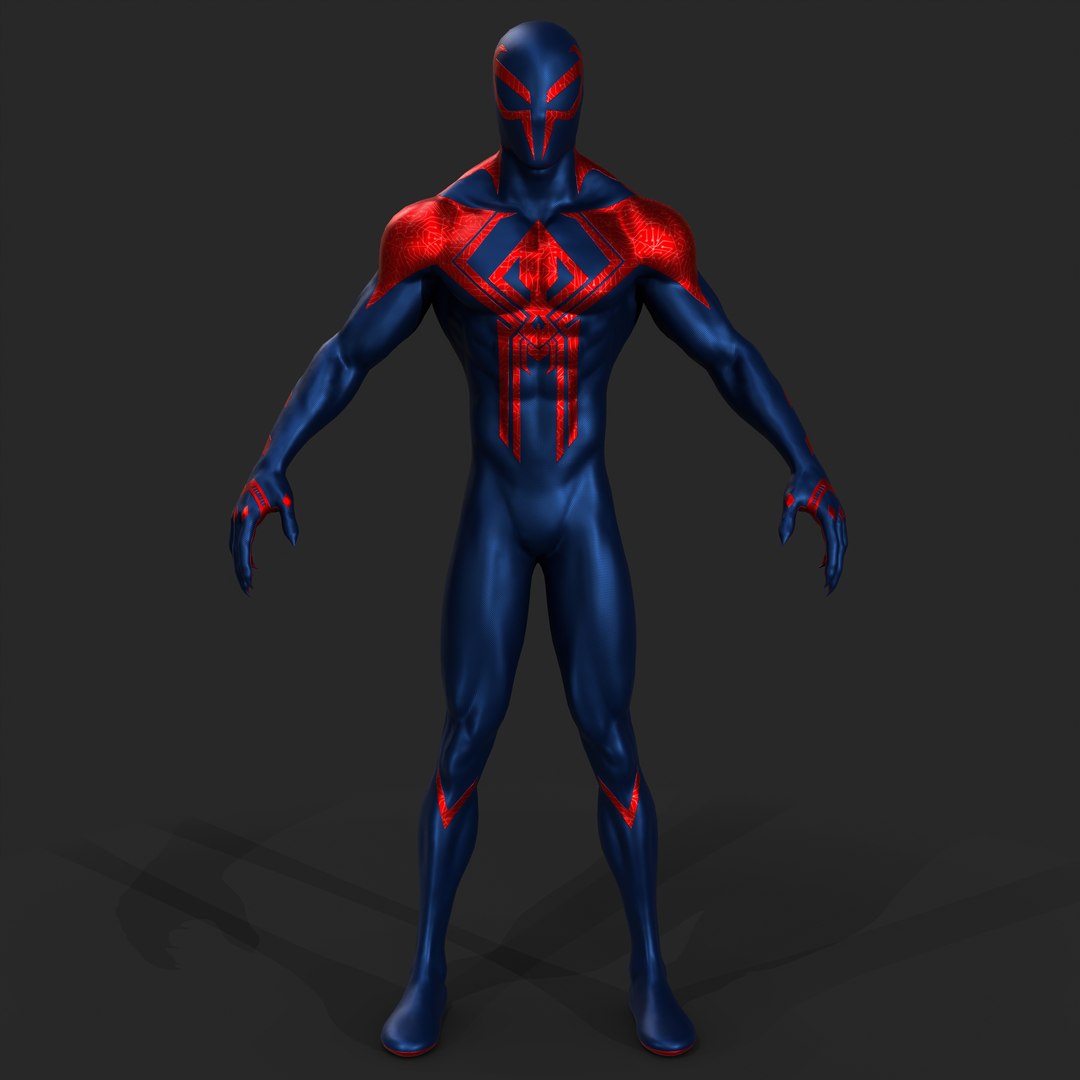 3D MIGUEL O HARA SPIDER-MAN 2099 Model - TurboSquid 2093608