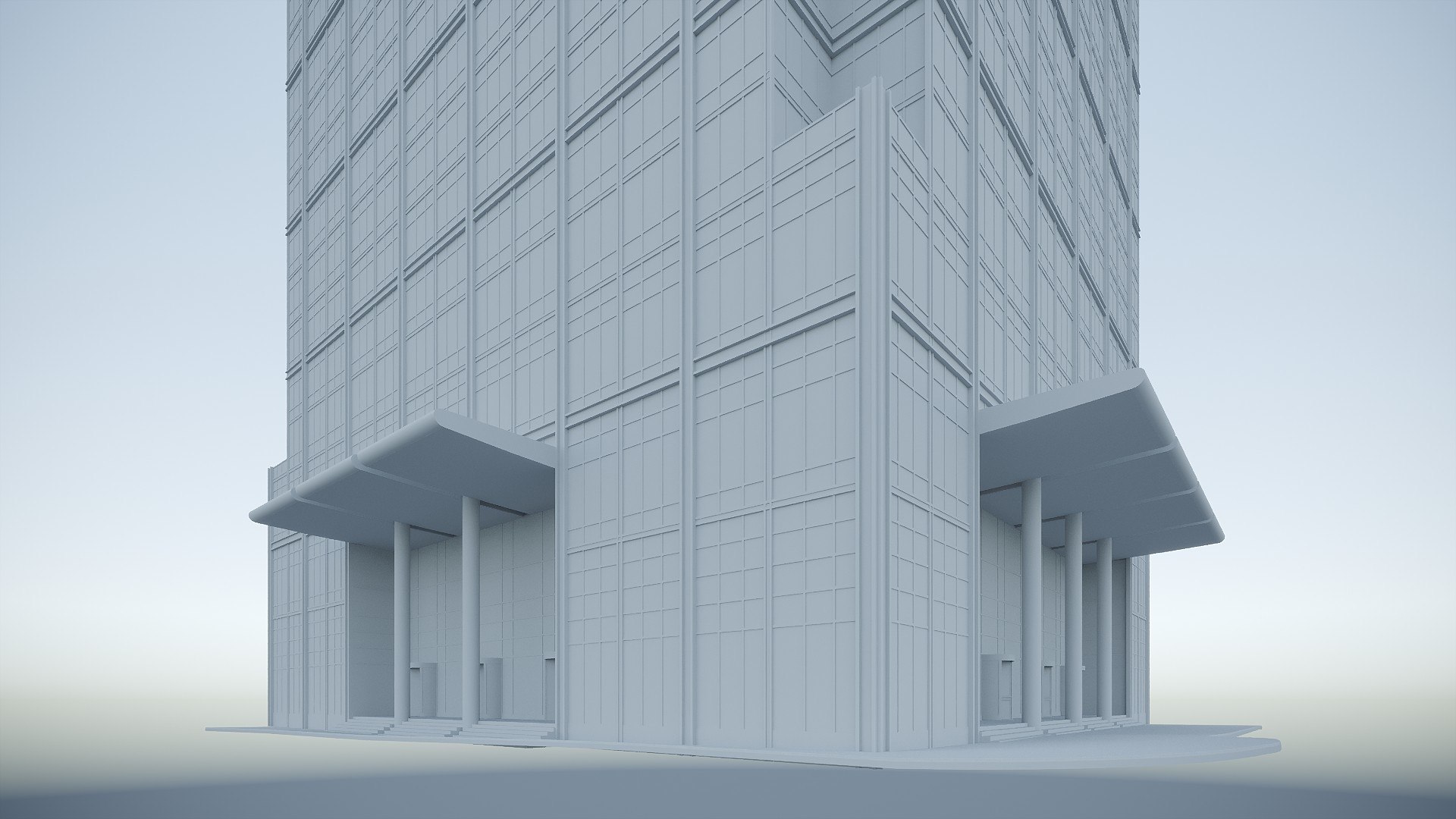 3D London Canary Wharf - TurboSquid 1675711