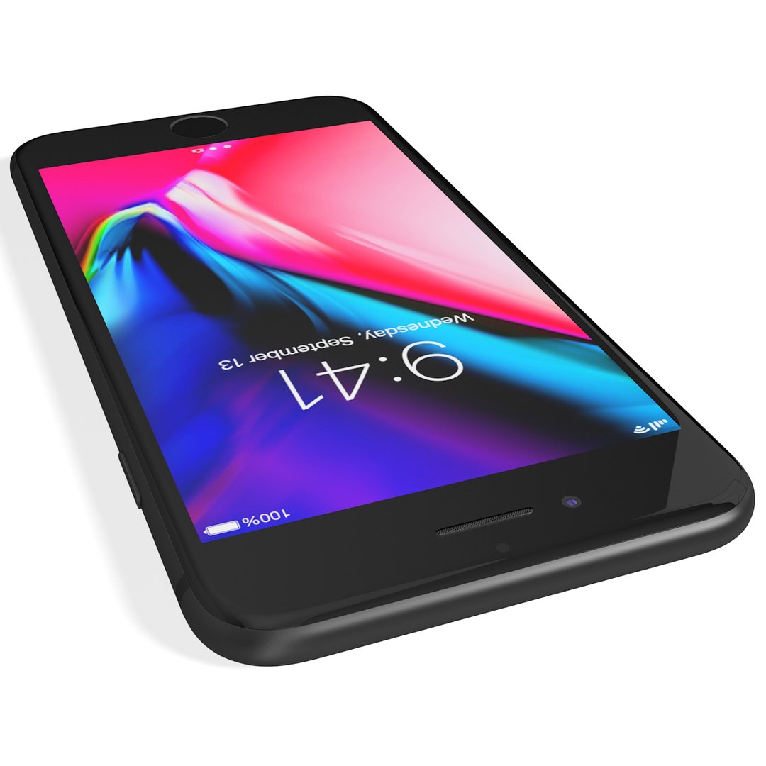 3D realistic apple iphone 8 - TurboSquid 1202175