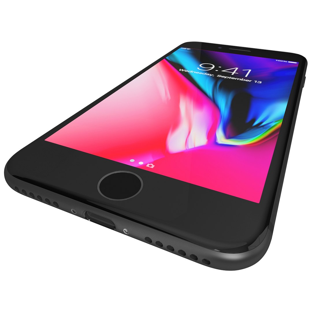 3D realistic apple iphone 8 - TurboSquid 1202175