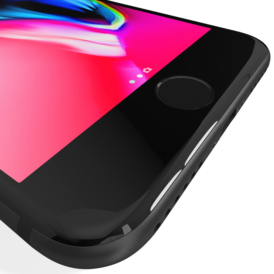 3D realistic apple iphone 8 - TurboSquid 1202175