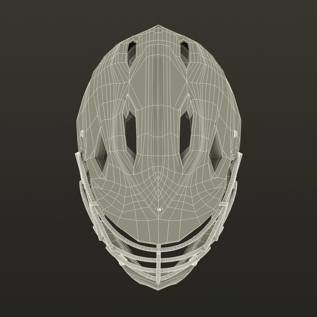 Lacrosse Helmet 3d Model