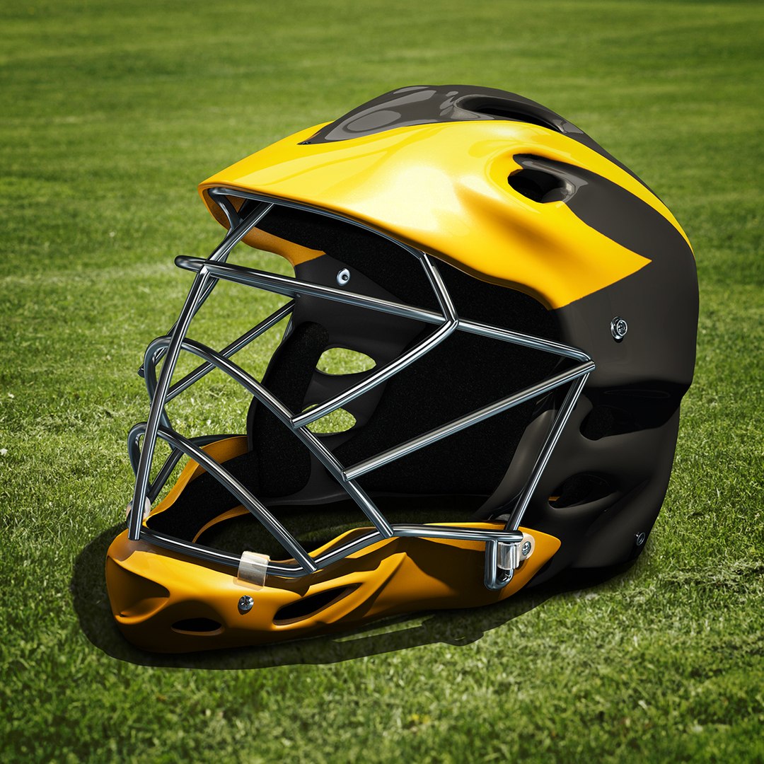Lacrosse Helmet 3d Model