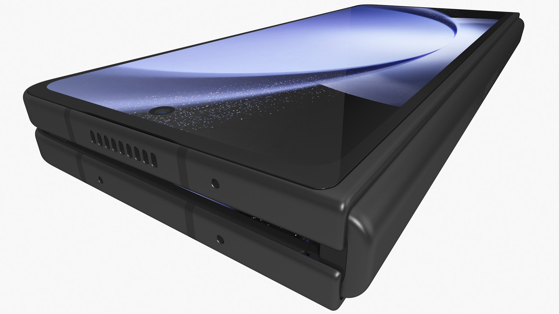 Samsung Galaxy Z Fold 5 Blue Animated 3D Model - TurboSquid 2102226