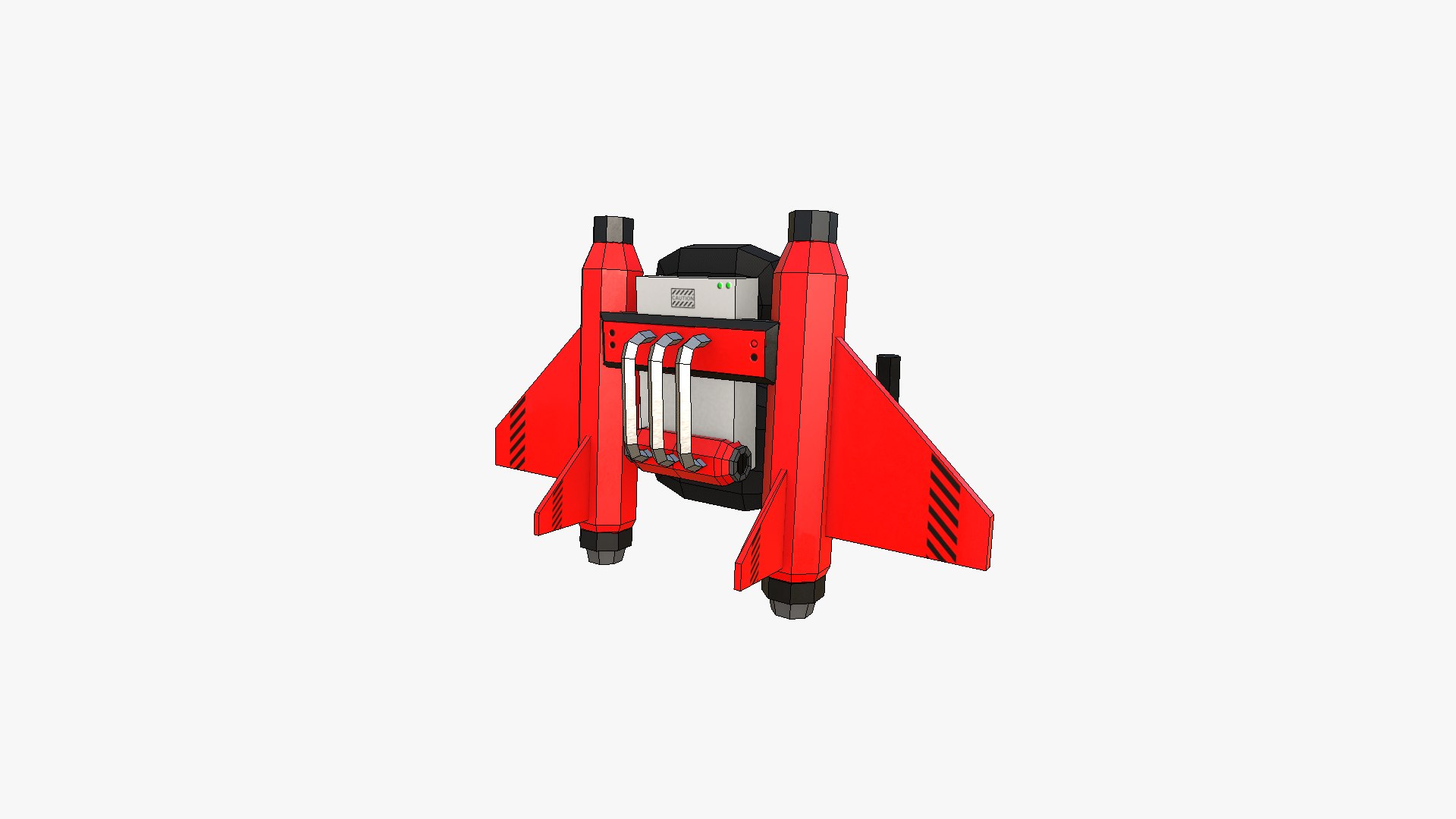 Jetpack Low Poly C02 - SciFi Character Design 3D - TurboSquid 2255352