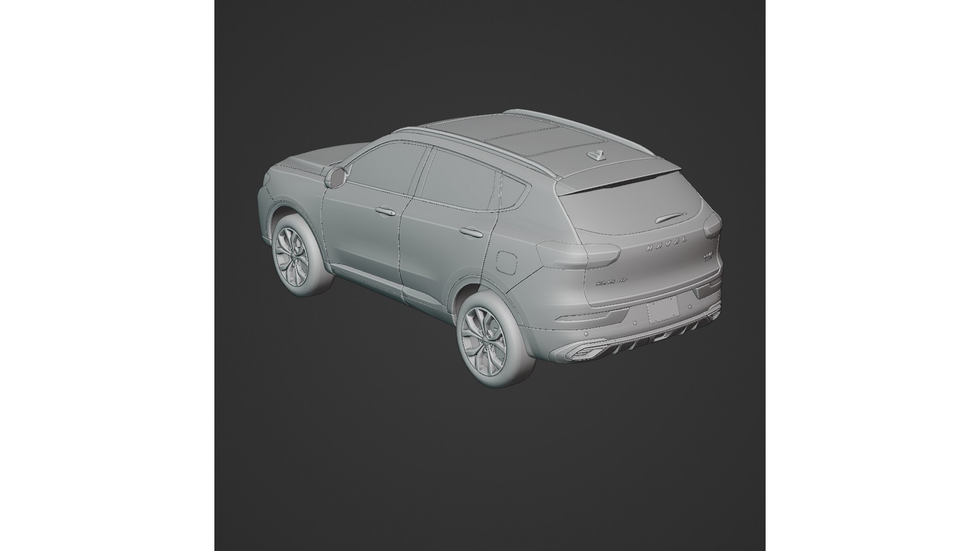 Haval H6 2021 3D Model - TurboSquid 2063358