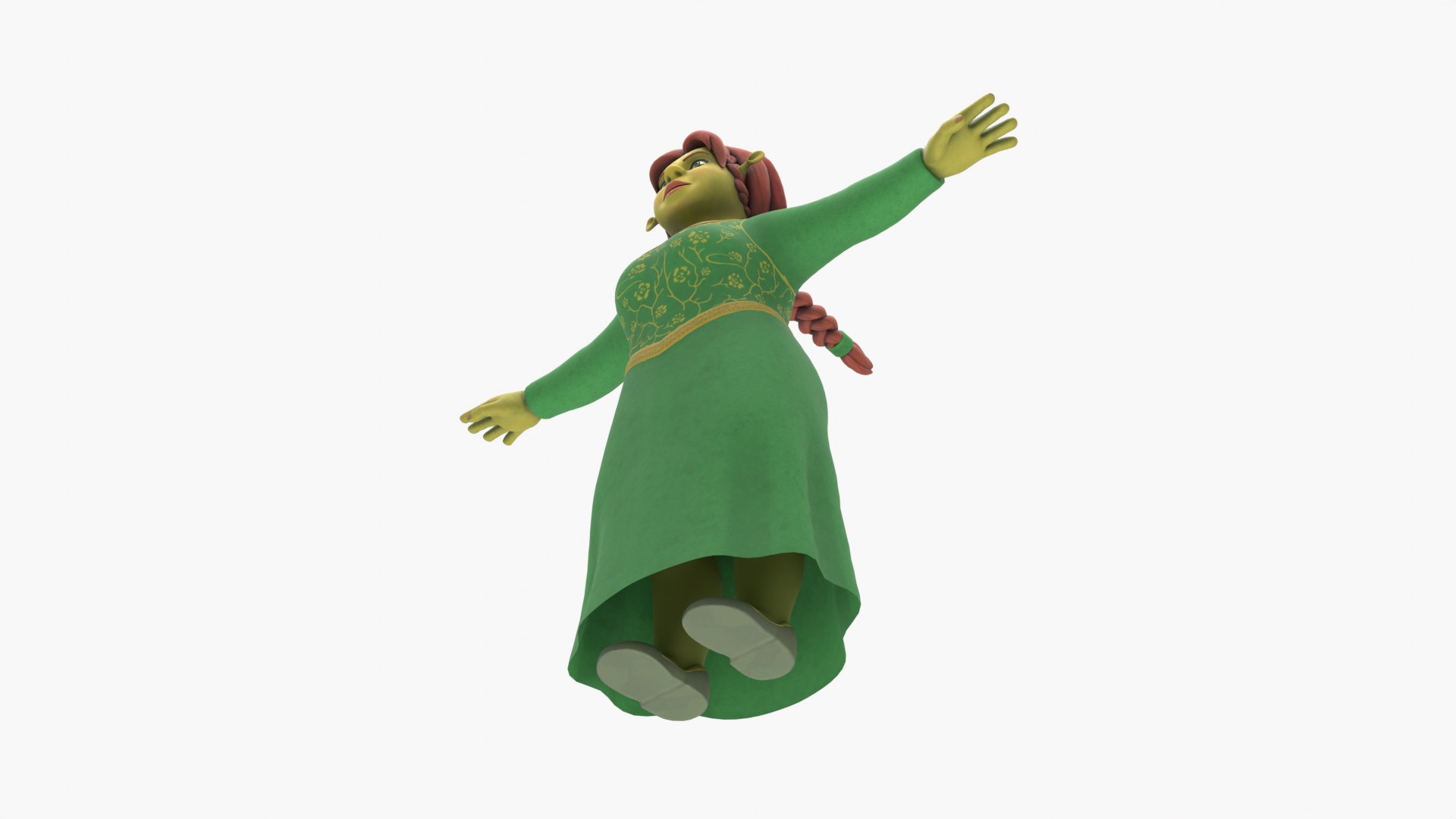 Princess Fiona From Shrek 3D Model - TurboSquid 2346800