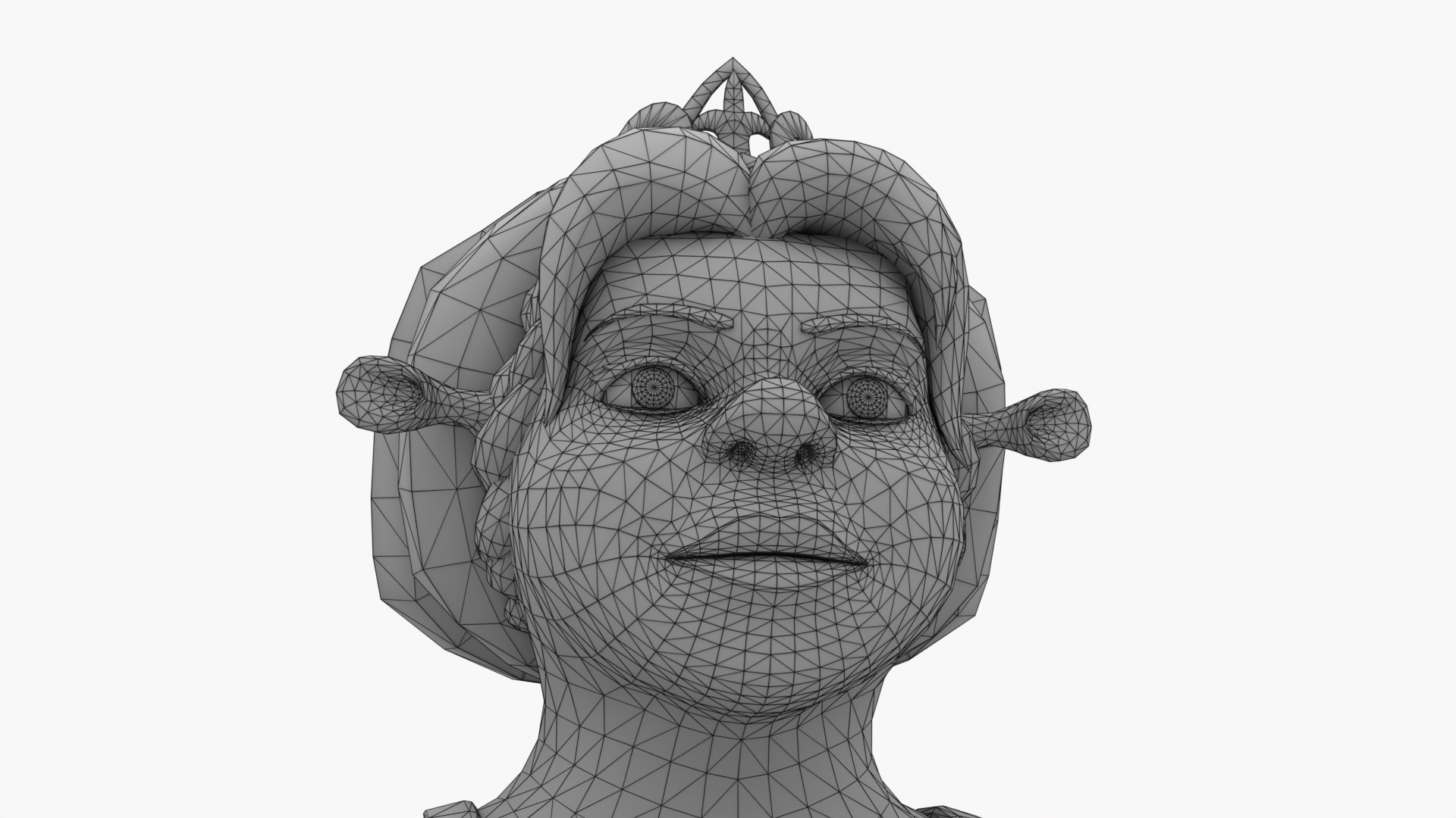 Princess Fiona From Shrek 3D Model - TurboSquid 2346800