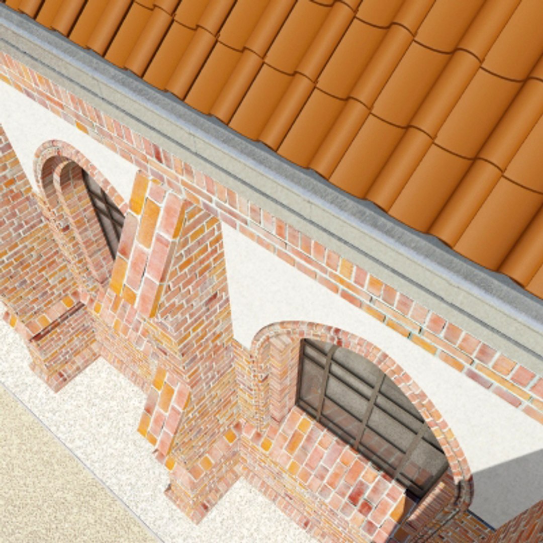 3d brick chapel