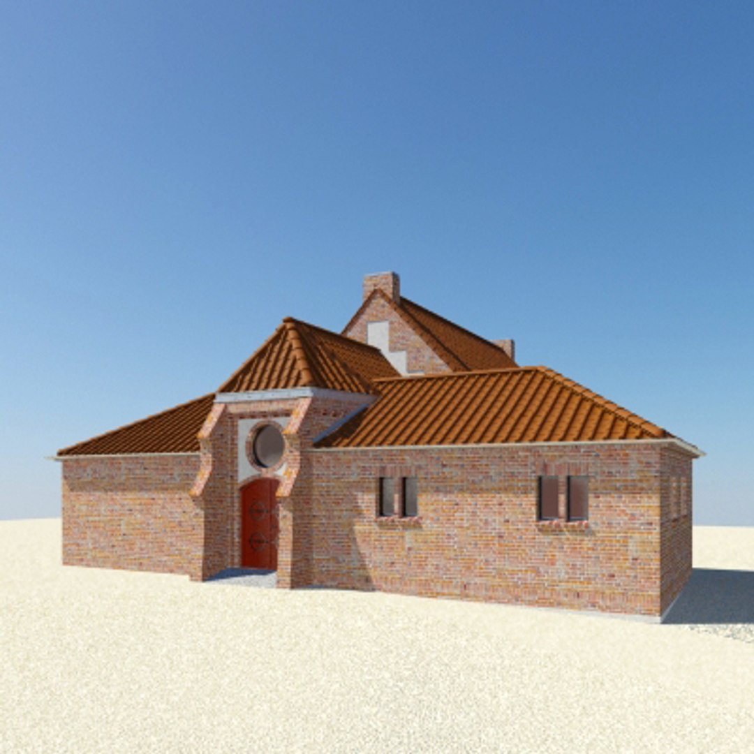 3d brick chapel