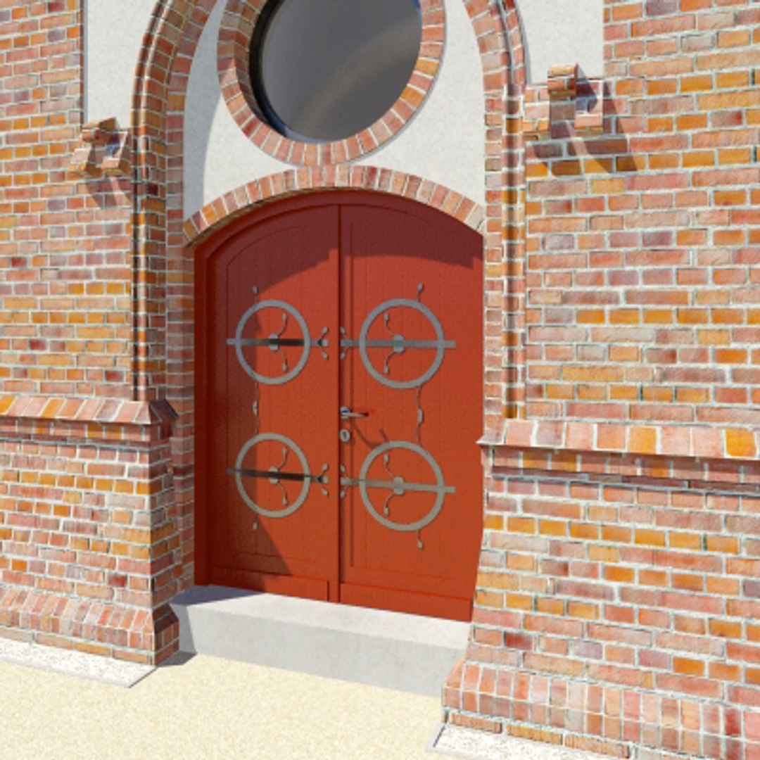 3d brick chapel