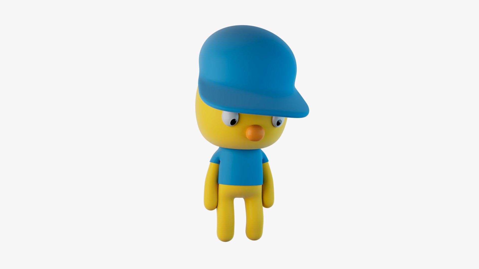 Mimi Rigged Cartoon Character 3D Model - TurboSquid 2122830