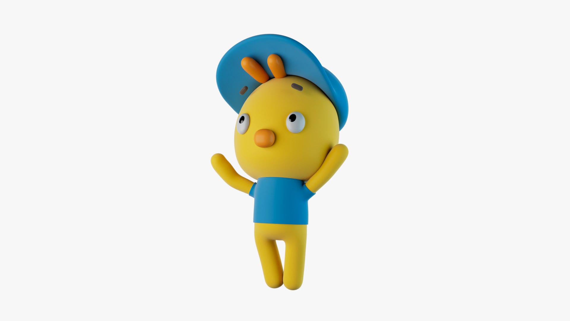Mimi Rigged Cartoon Character 3D Model - TurboSquid 2122830
