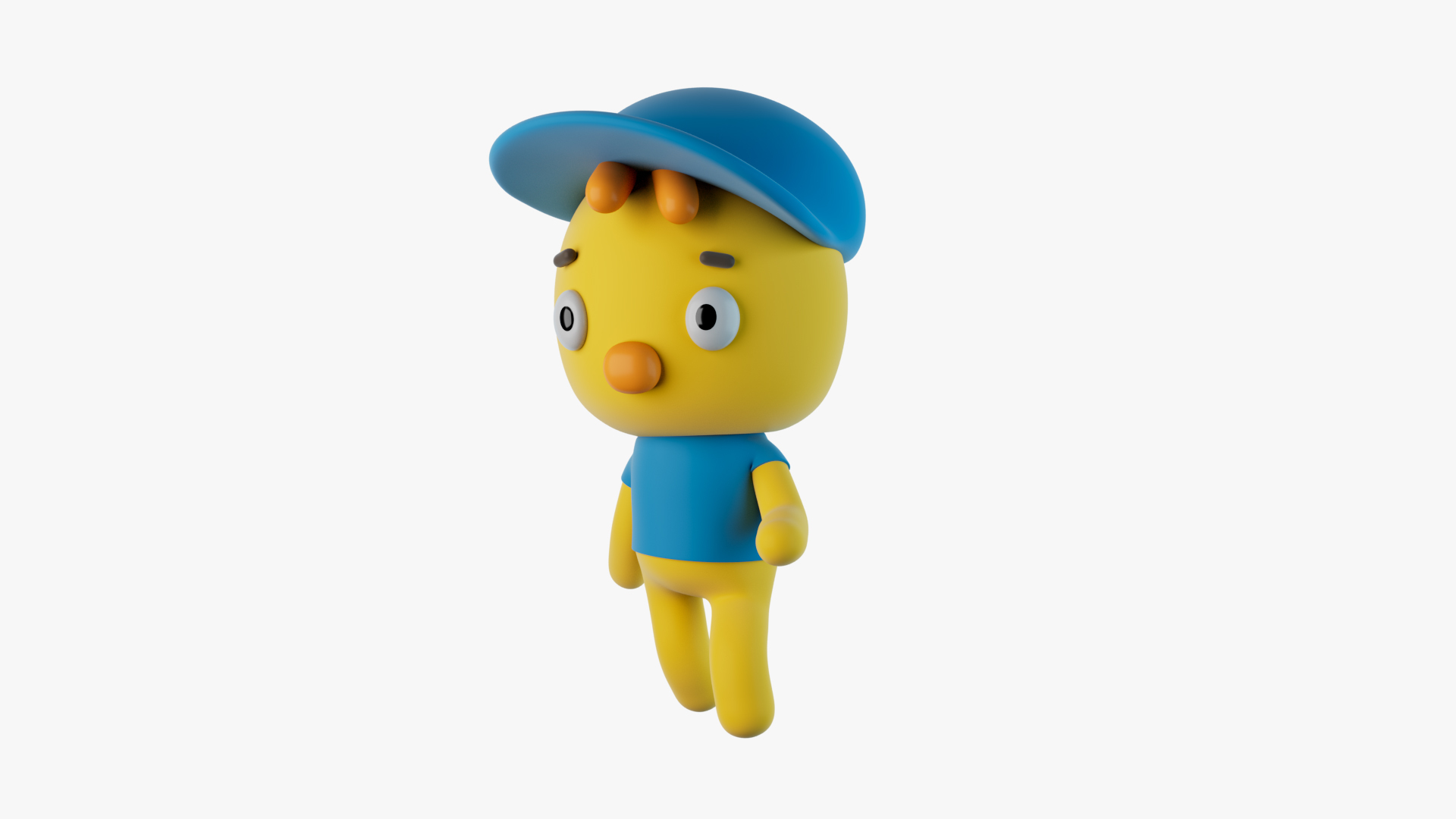 Mimi Rigged Cartoon Character 3D Model - TurboSquid 2122830