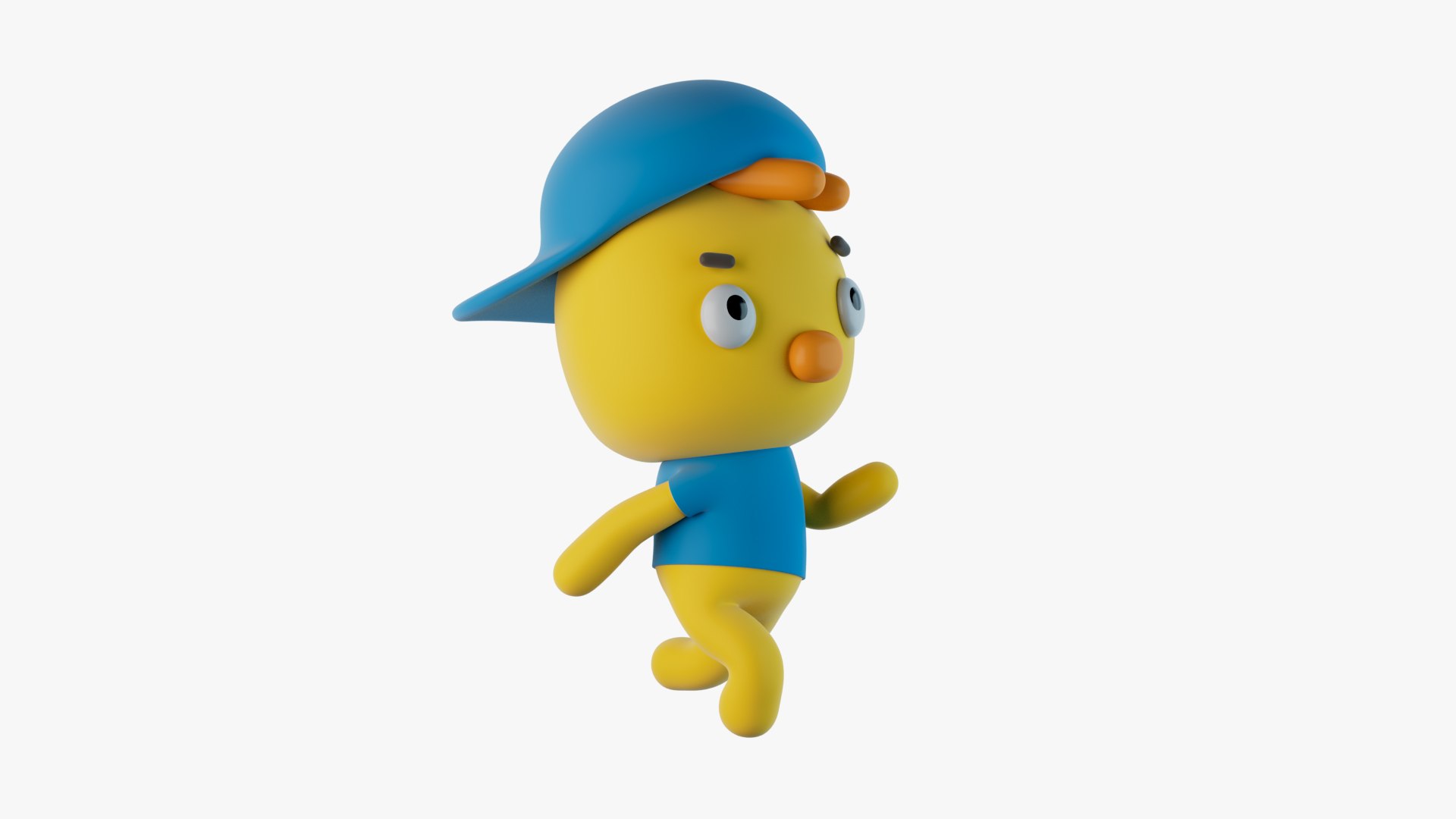 Mimi Rigged Cartoon Character 3D Model - TurboSquid 2122830