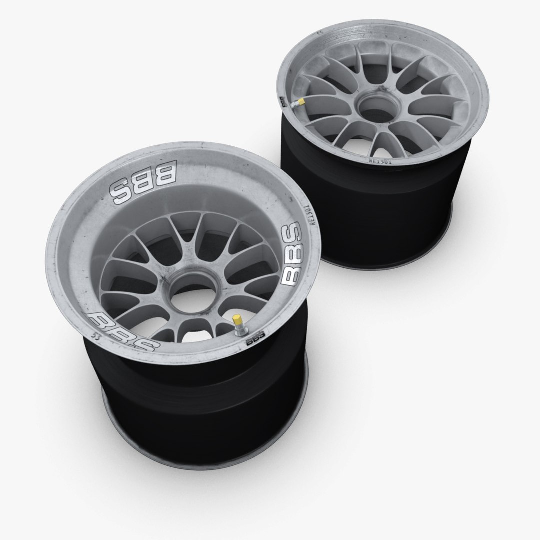 2011 Formula 1 Wheels 3d Model