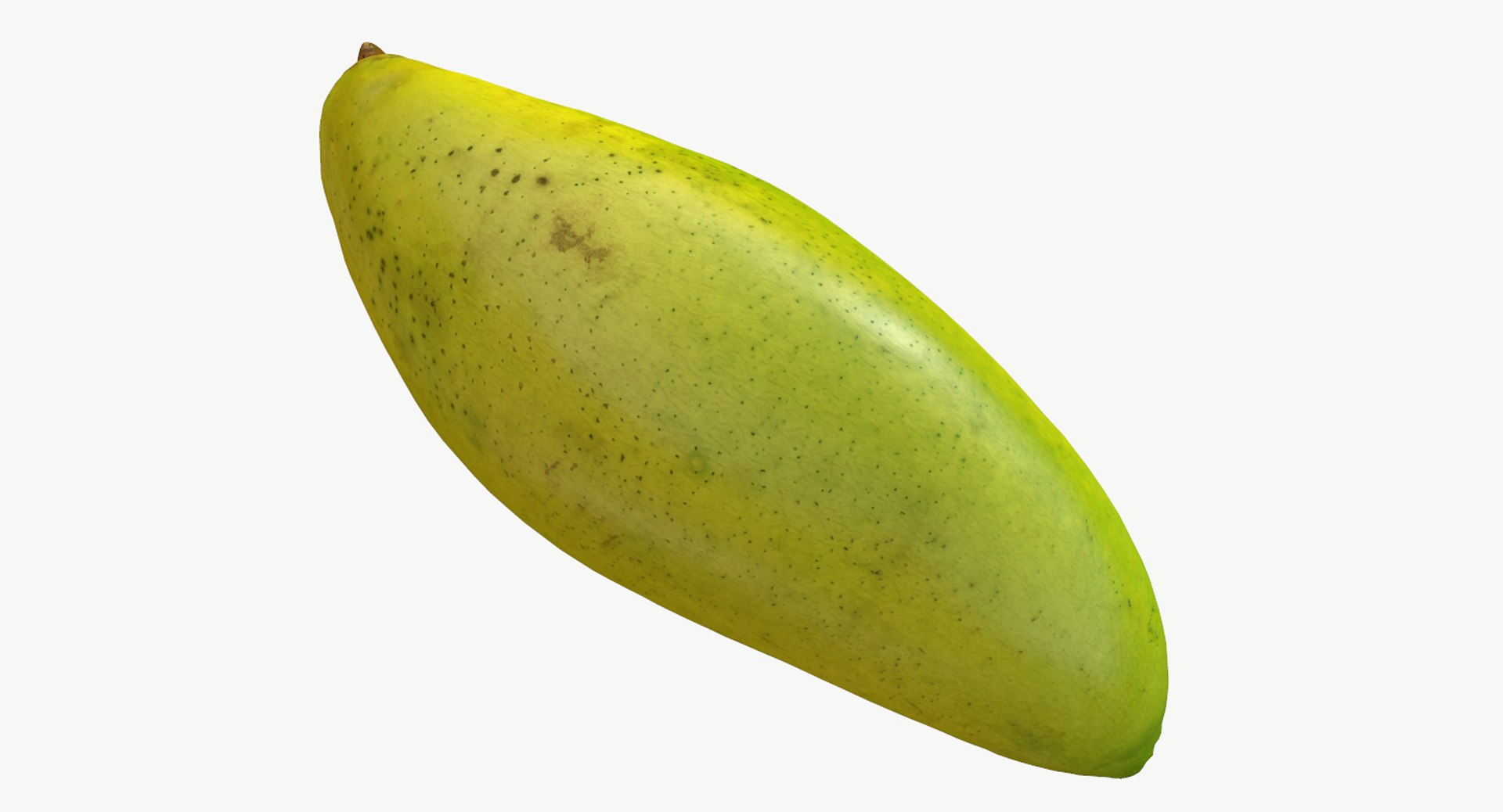 3d Model Green Mango Polys
