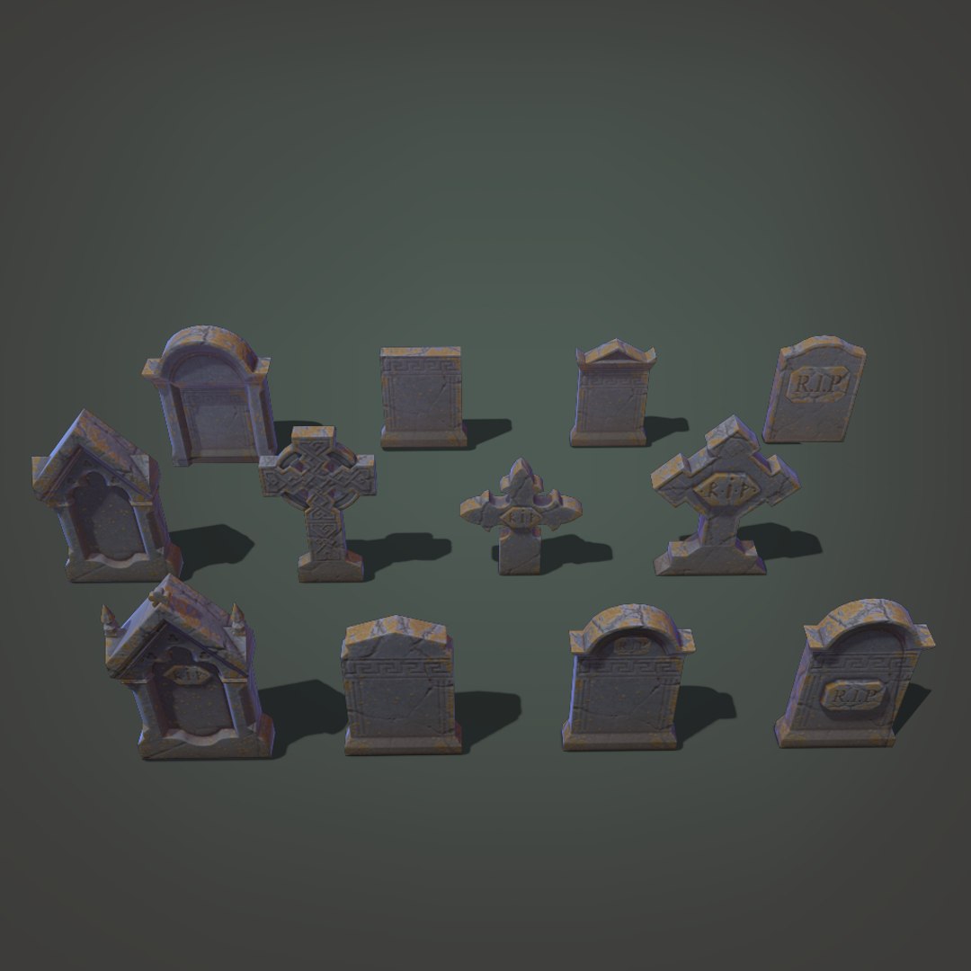 3D 11 Graves Model - TurboSquid 1548761